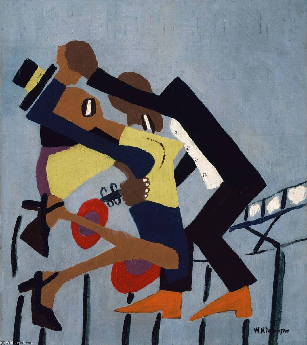 Purchase Oil Painting Replica Jitterbugs (III), 1941 by William Henry ...