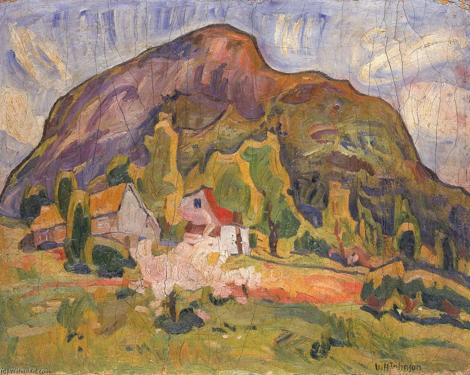 Buy Museum Art Reproductions Farmhouse at the Foot of Rotsethornet ...