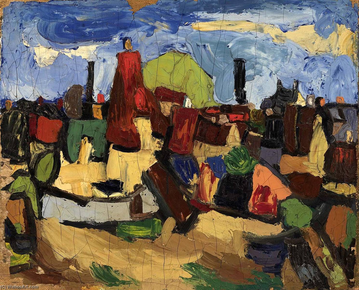 Buy Museum Art Reproductions Danish Village, 1935 by William Henry ...