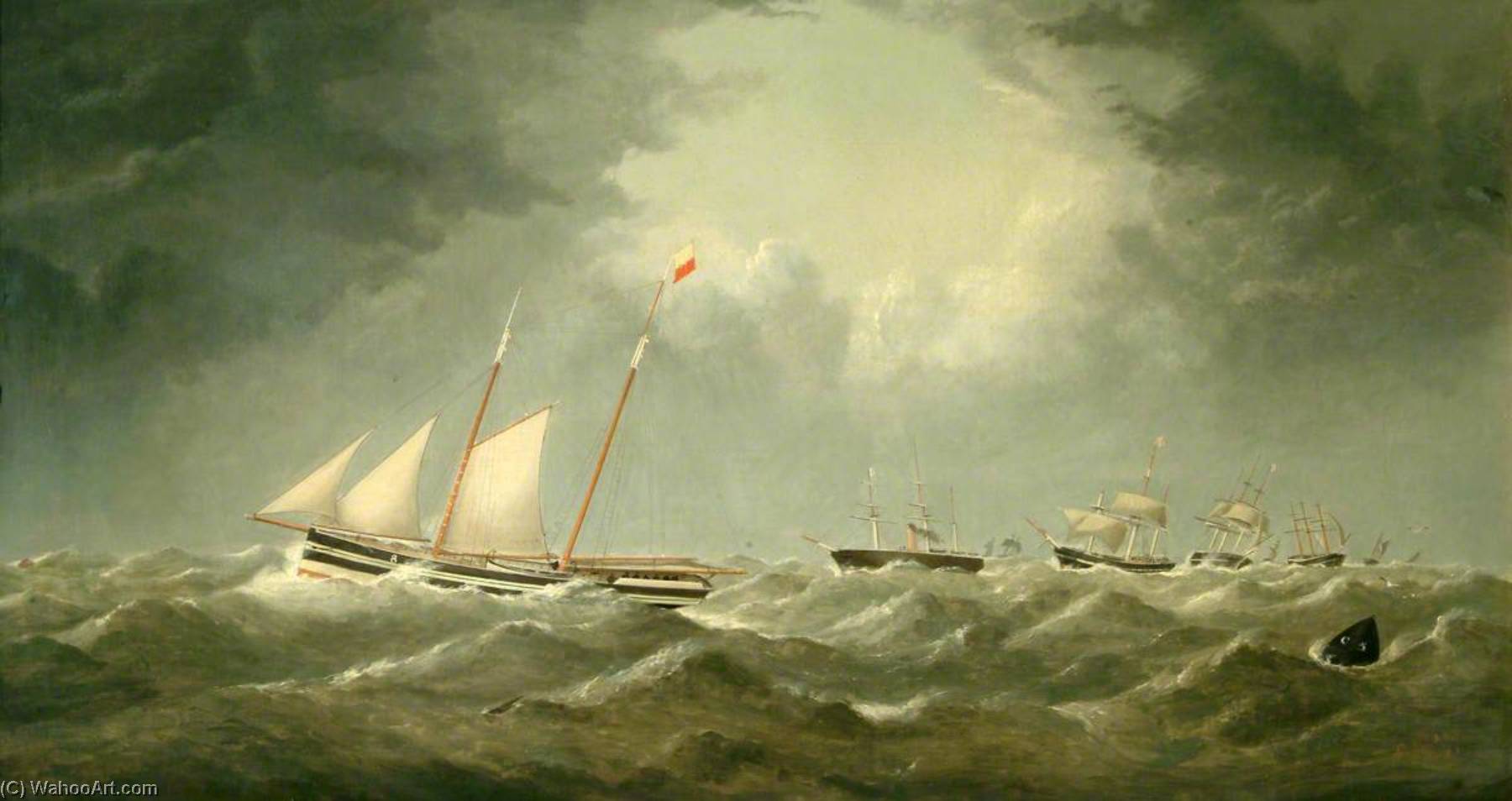 Buy Museum Art Reproductions The Southampton Pilot, 1871 by George ...