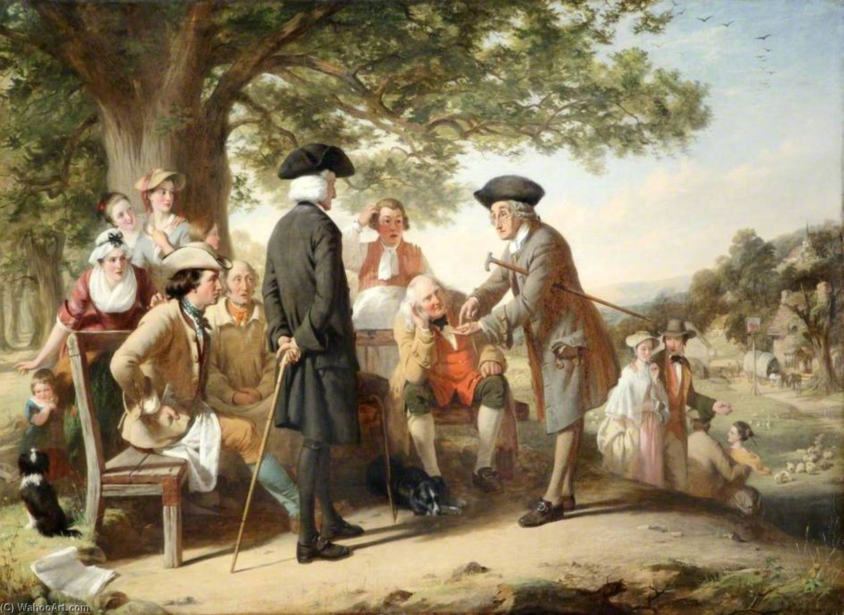 Buy Museum Art Reproductions The Village Schoolmaster, 1849 by Thomas ...