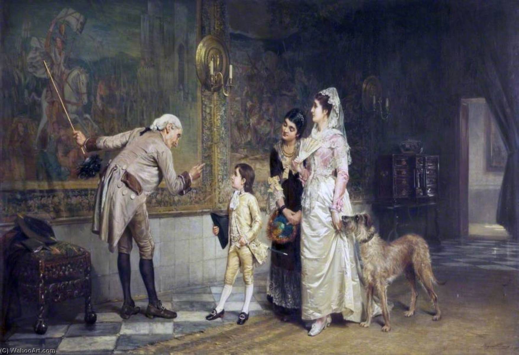 Compre Museu De Reproduções De Arte O ancestral na Tapeçaria, 1876 por ...