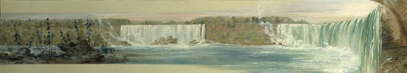 Purchase Oil Painting Replica Niagara Falls, 1828 by George Catlin ...