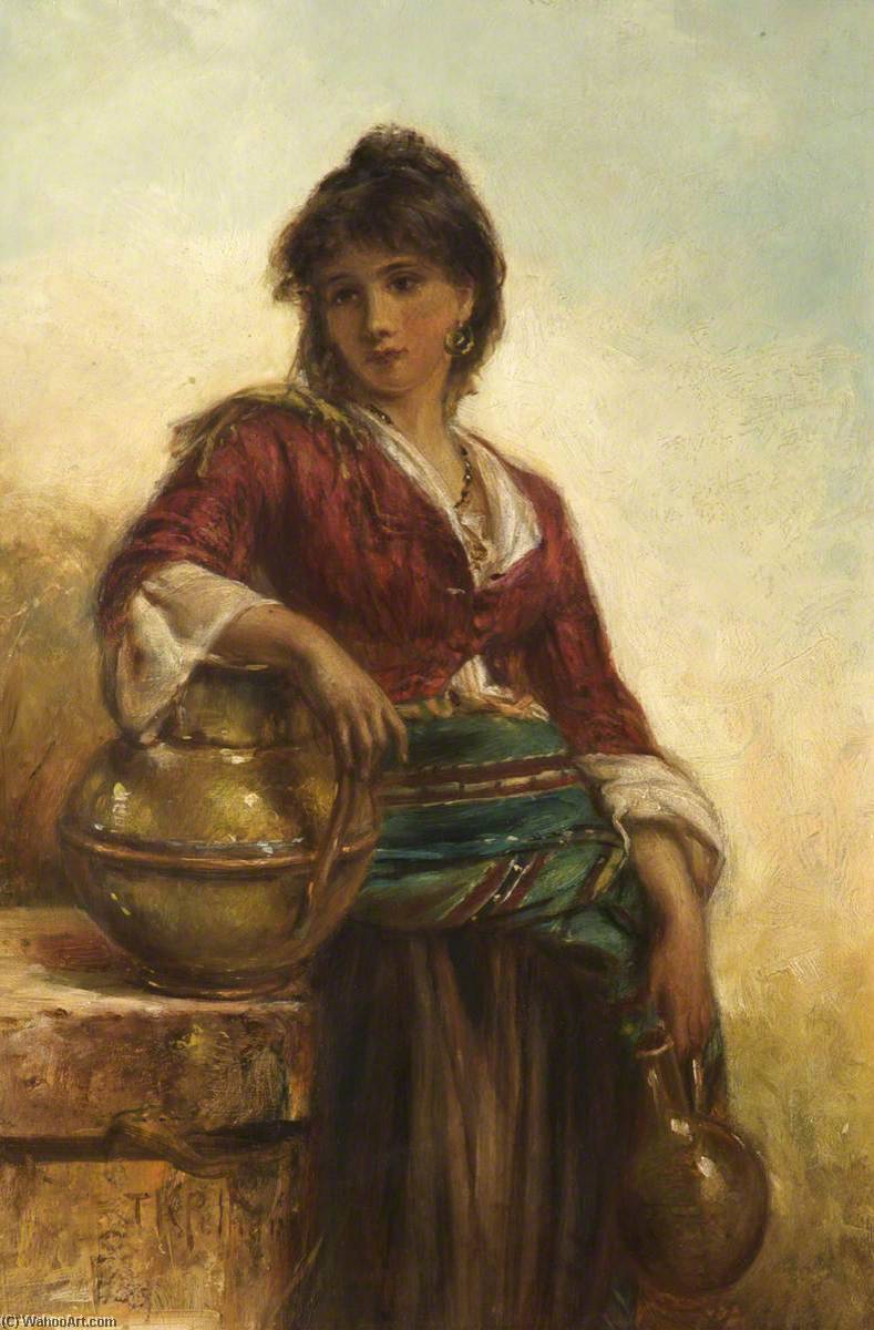 Purchase Oil Painting Replica Water Carrier of Valencia by Thomas Kent ...