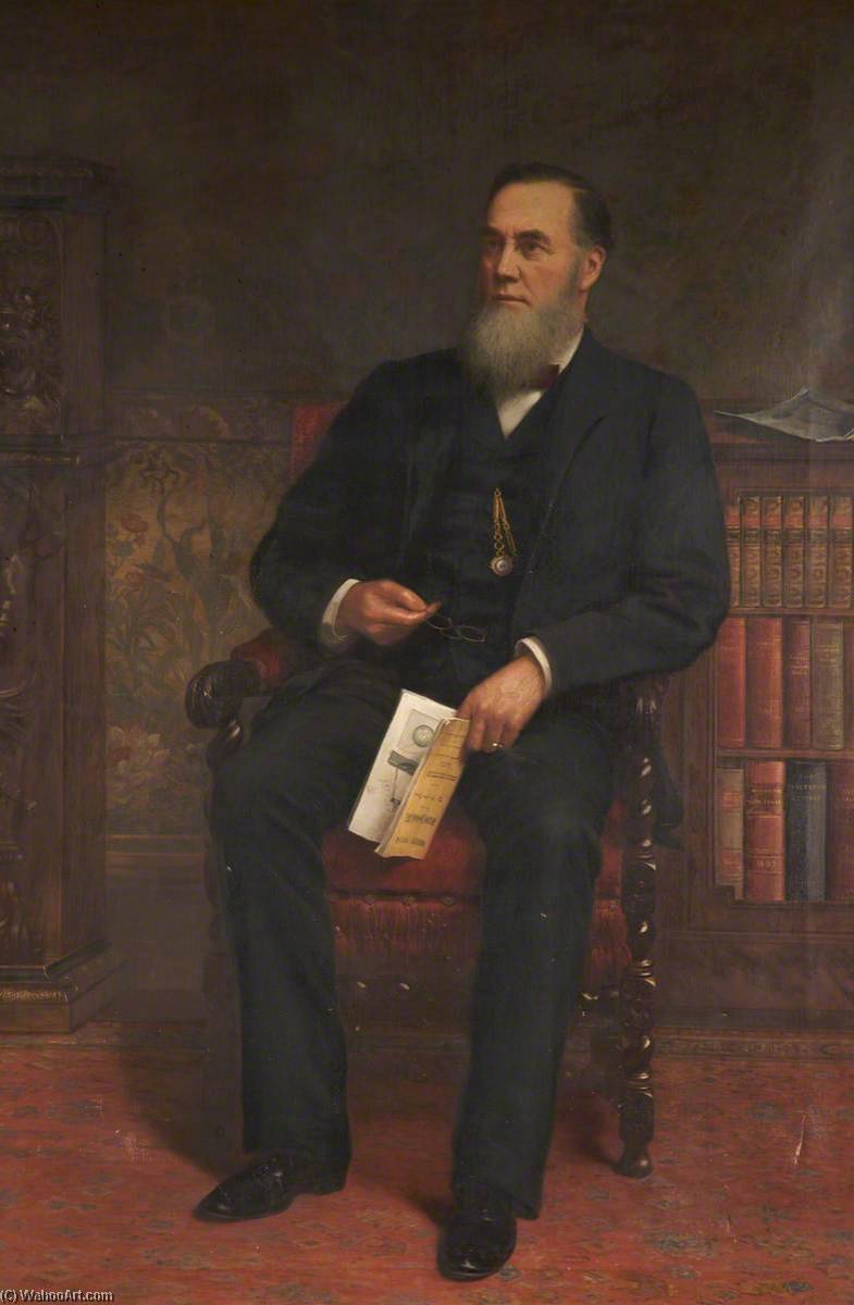 Buy Museum Art Reproductions Daniel Adamson, 1885 by Samuel Sidley ...