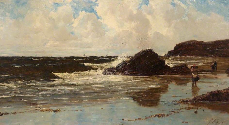 Get Art Reproductions Ebb Tide by Richard Wane (1852-1904) | ArtsDot.com