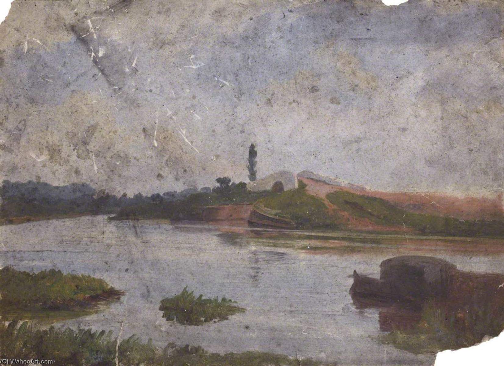 Order Artwork Replica Landscape with a Body of Water by Thomas Stuart ...