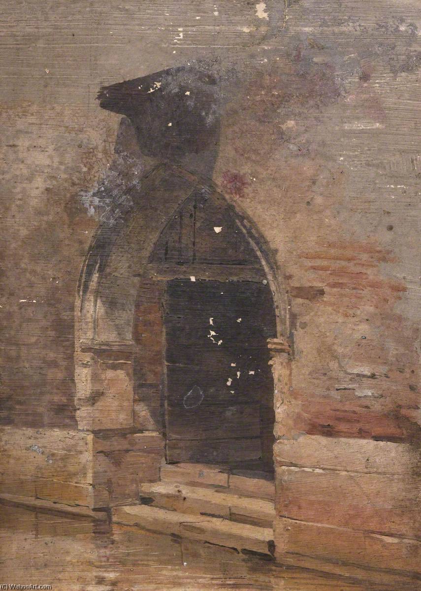 Reproduções De Pinturas Uma porta em Veneza por Thomas Stuart Smith ...