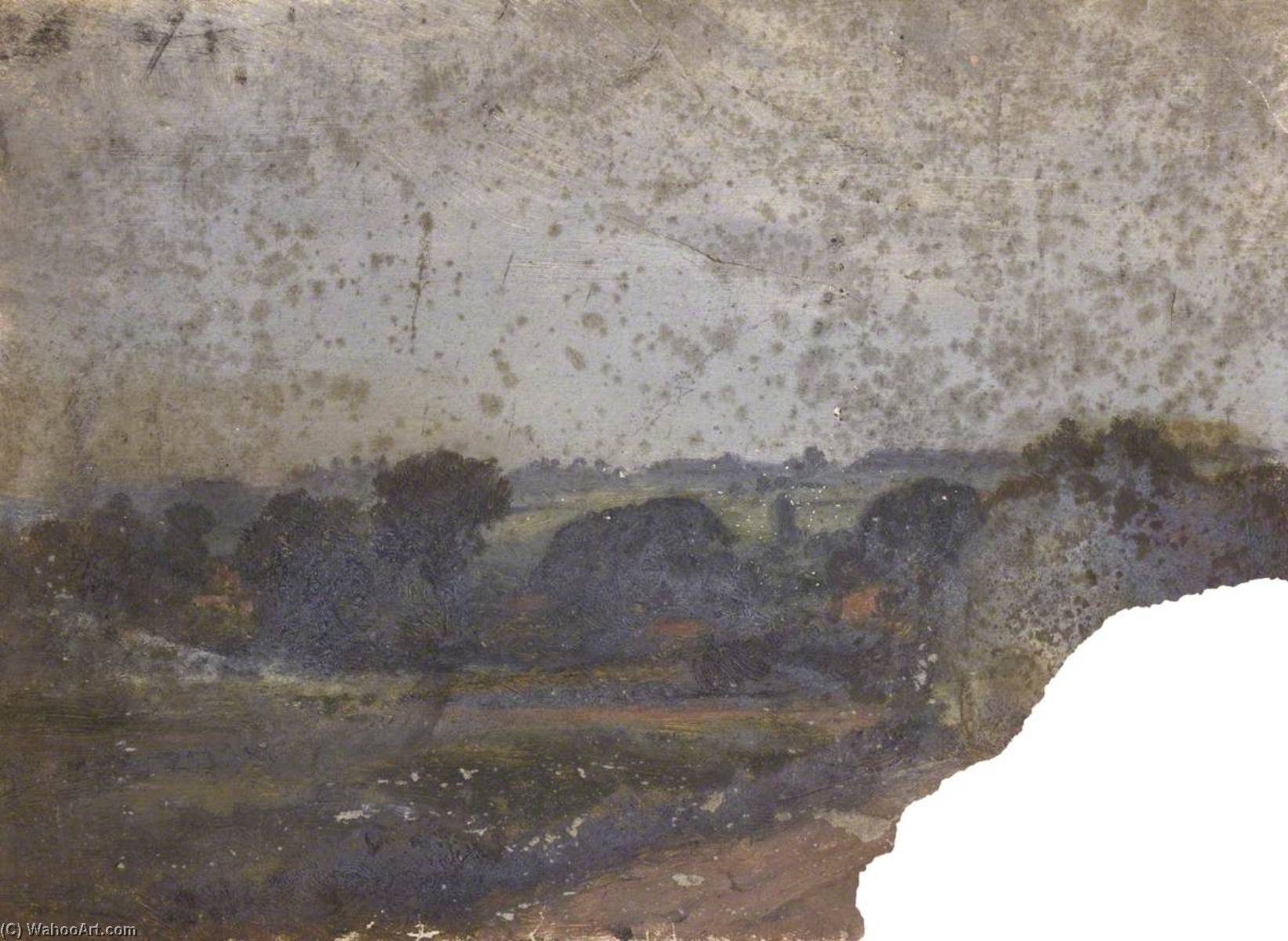 Get Art Reproductions Landscape with Trees and a Lake by Thomas Stuart ...