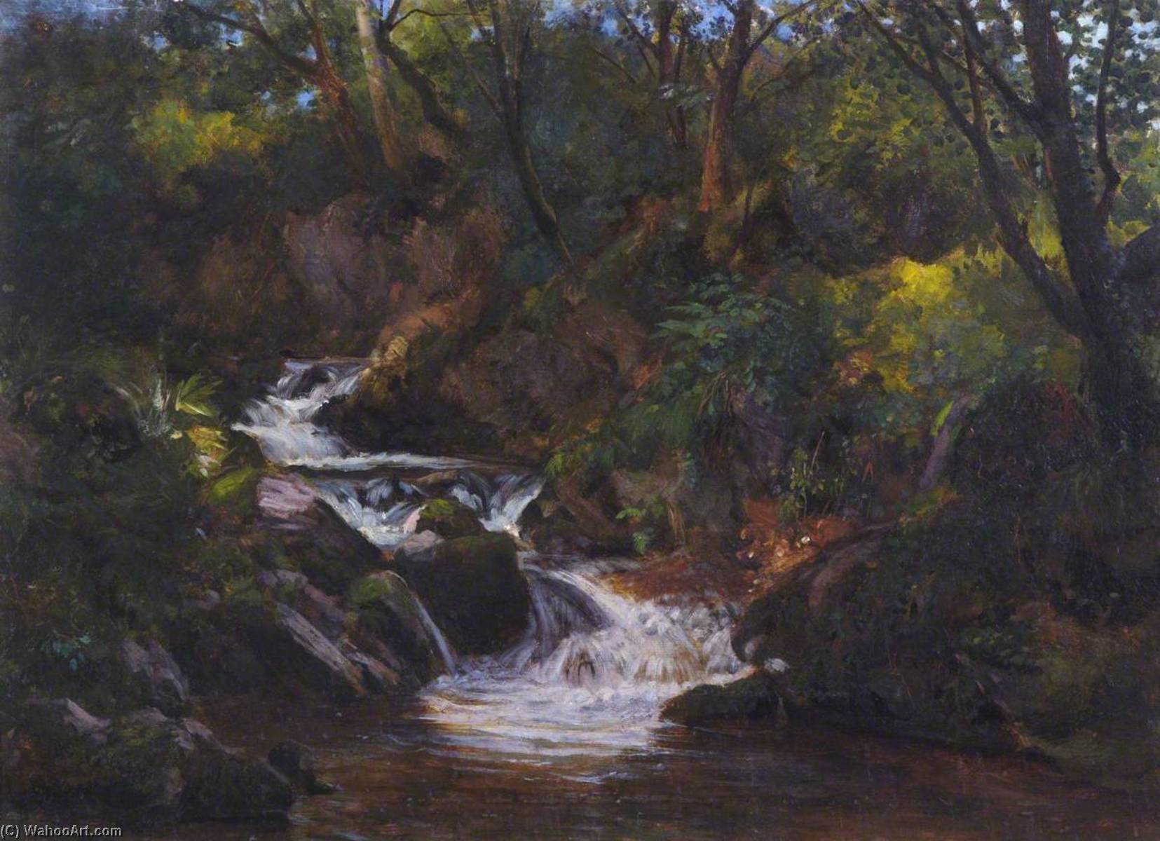 Obtenir Reproductions De Peintures Un ruisseau du Derbyshire de Thomas ...