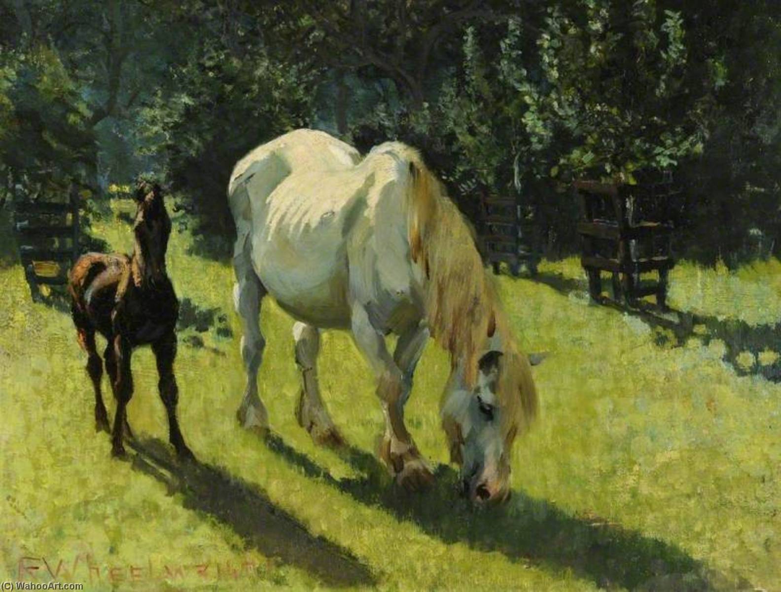 Order Artwork Replica A Summer Afternoon by Rowland Wheelwright ...