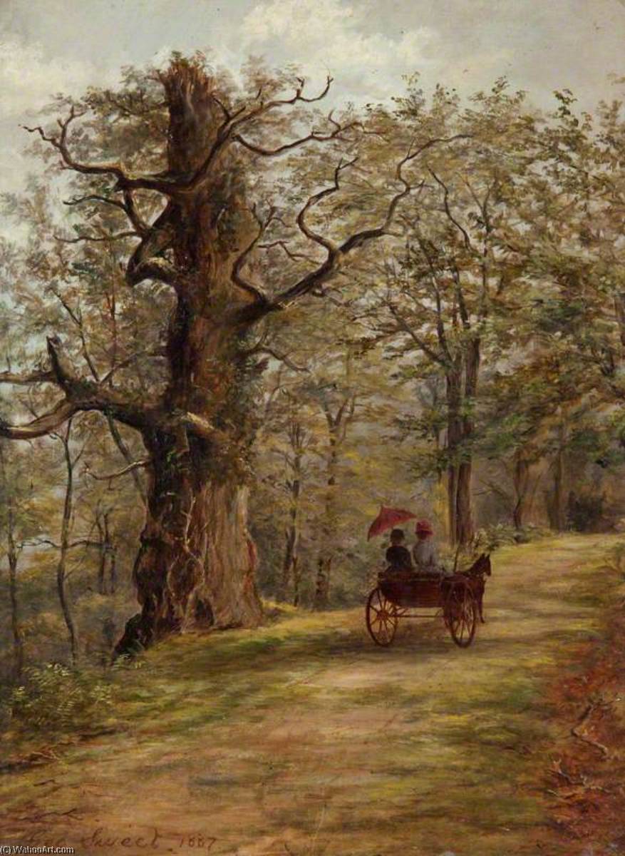 Get Paintings Reproductions The Watch Tree, Cadzow Forest, 1887 by ...