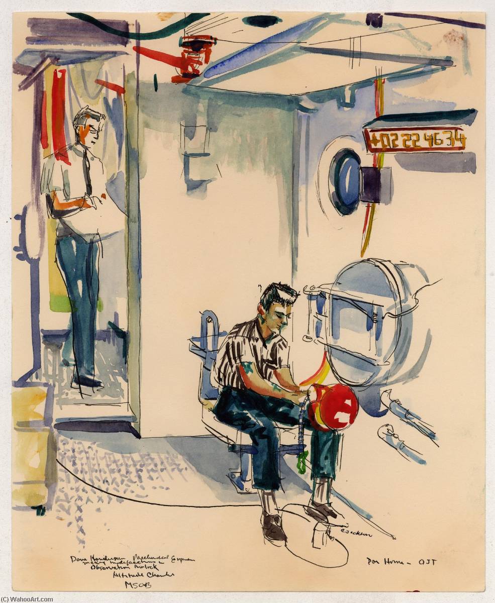 Altitude Chamber by Chrystal Jackson (1923-2016) Chrystal Jackson ...