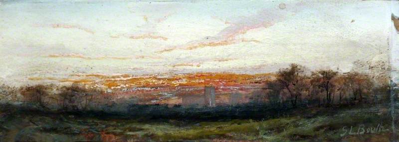 Order Artwork Replica Landscape by Samuel Lawson Booth (1836-1928 ...