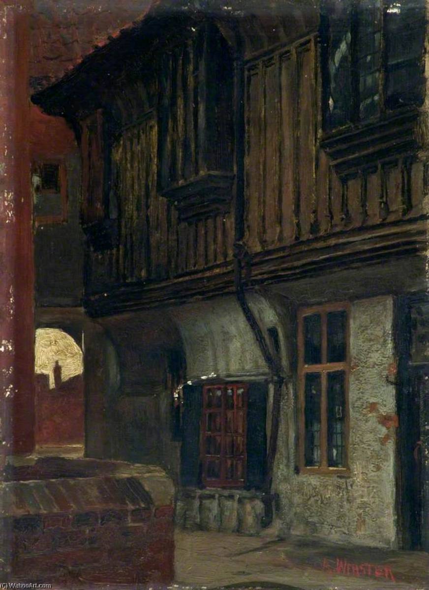 Art Reproductions Whitefriars, Lincoln by Alfred George Webster (1852 ...