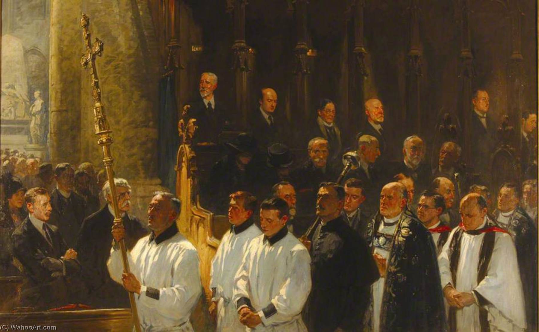 Reproductions De Peintures Le passage de John Sargent, 1947 de Fred Roe ...