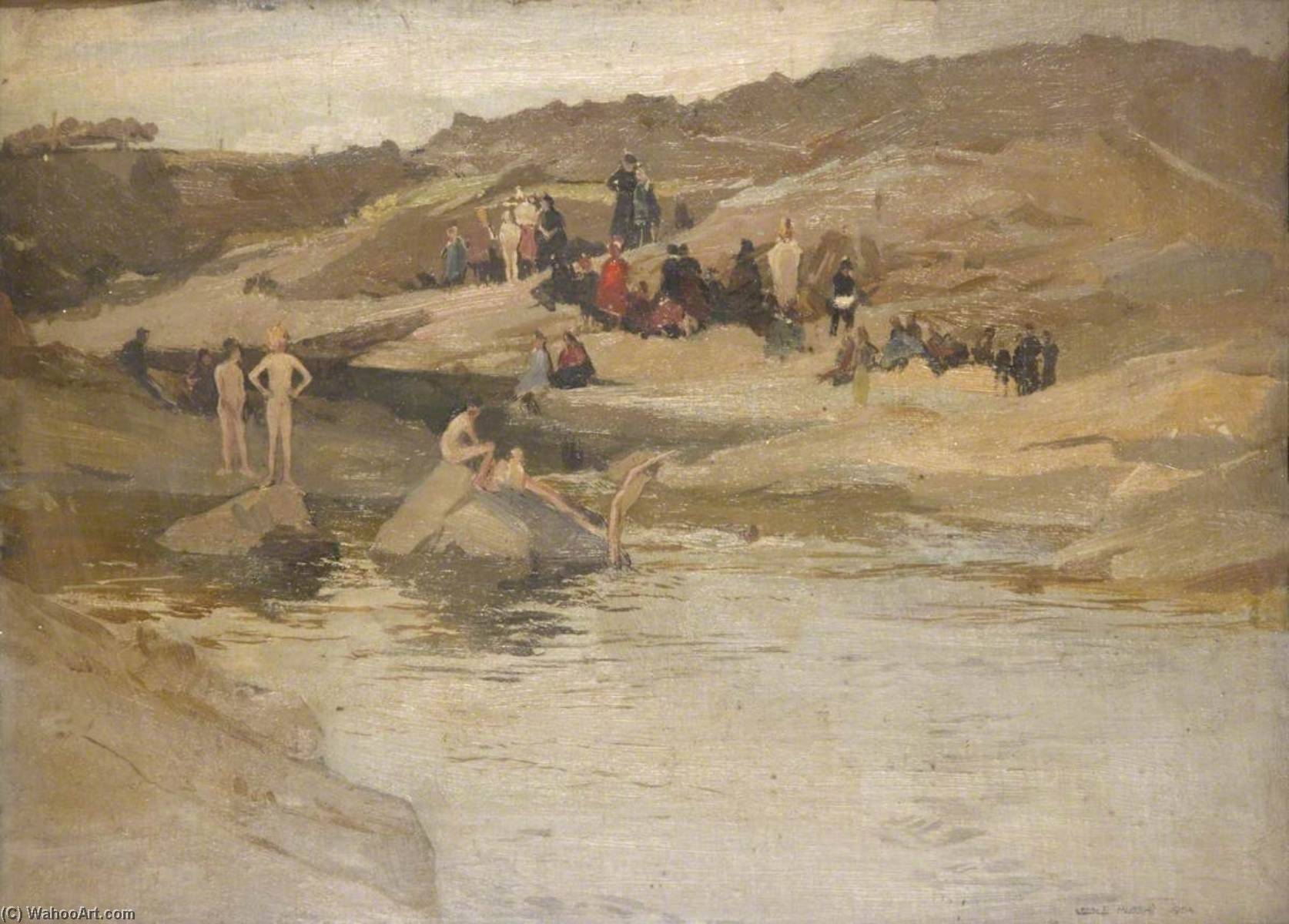 Get Art Reproductions Bathing, 1904 by George Murray (1875-1933 ...