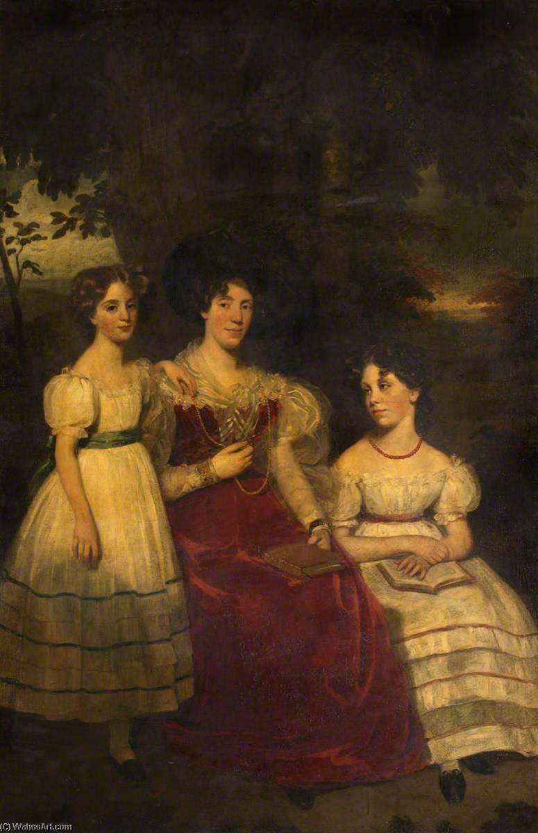 Reproductions De Qualité Musée Mme Ferrier et Filles de John Watson ...