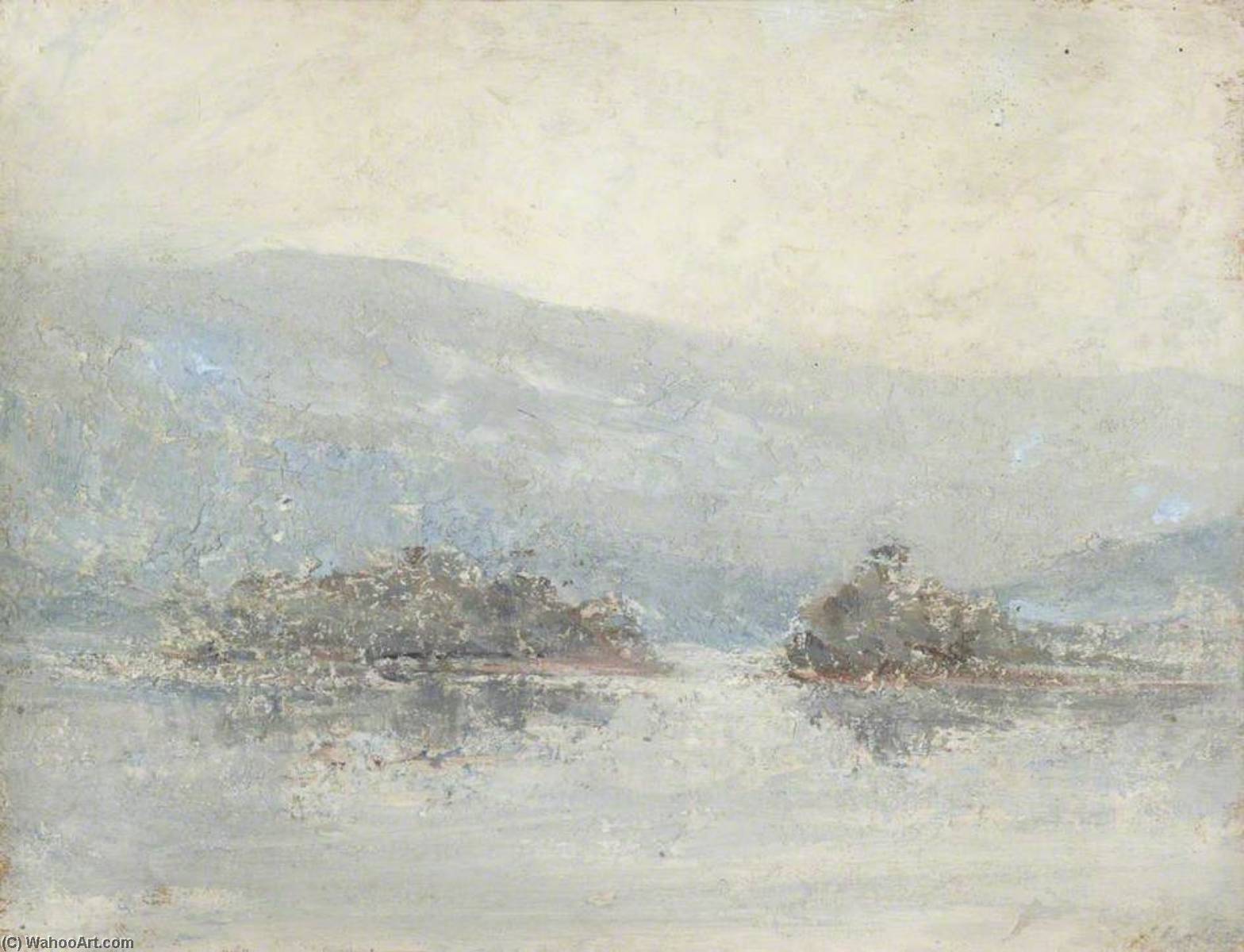 Museum Art Reproductions Rydal Water, 1914 by Frederic Yates (1854-1919 ...