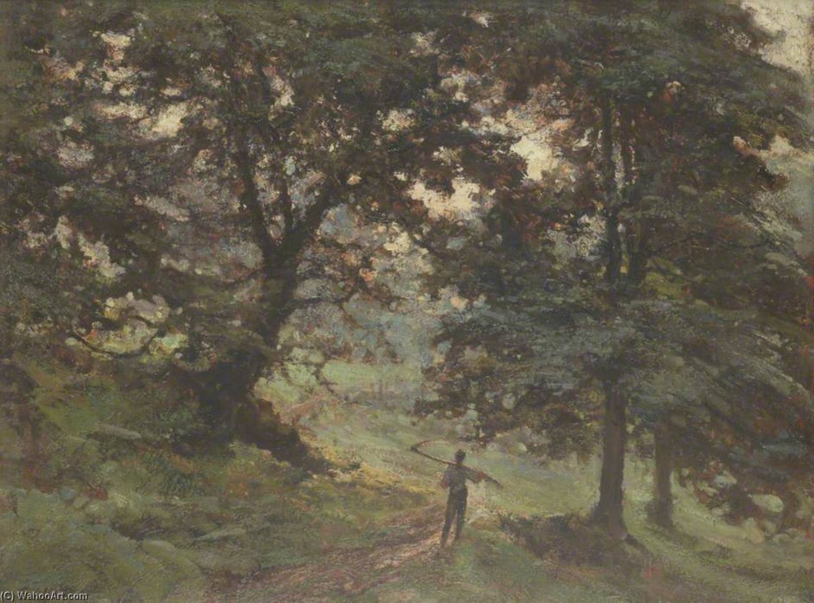 Museum Art Reproductions Path on Nab Scar, 1900 by Frederic Yates (1854 ...