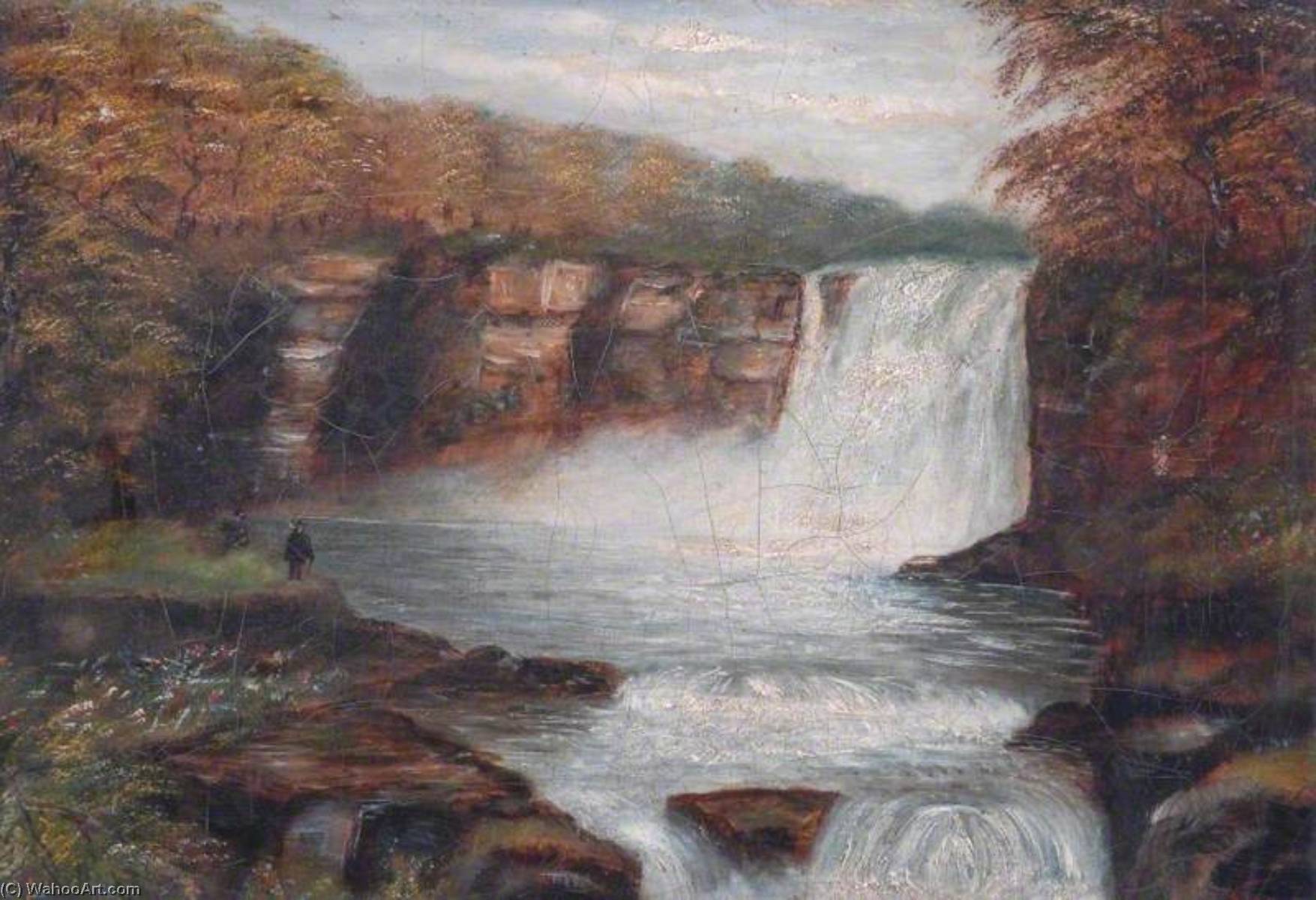 Waterfall, 1884 by Frank Taylor Frank Taylor | ArtsDot.com