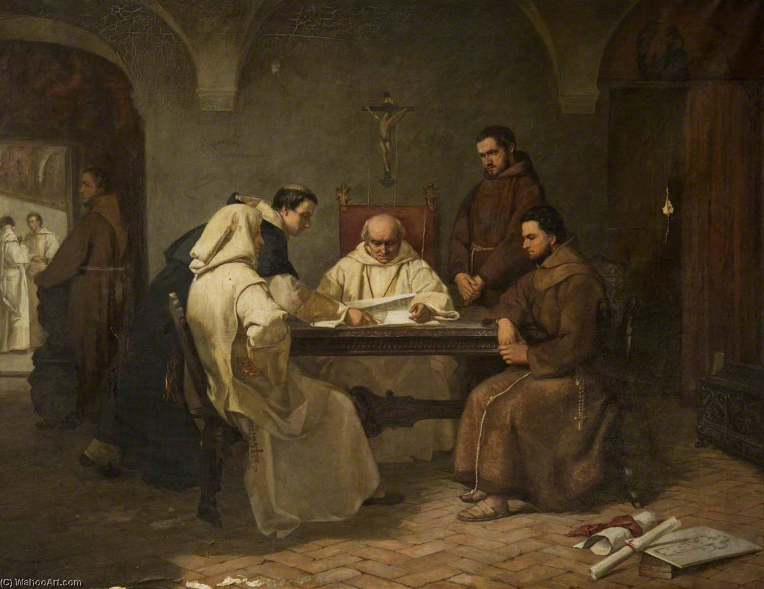 Reproductions D'art Monk Architects de Patrick Allan Fraser (1813-1890 ...