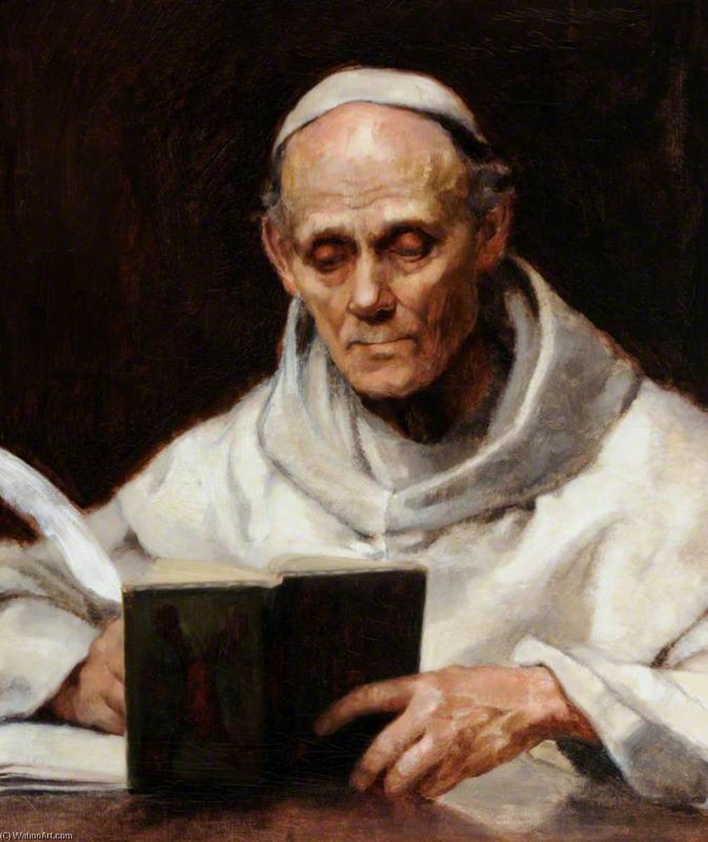 Buy Museum Art Reproductions The Old Monk by Marion Saumarez (Inspired ...