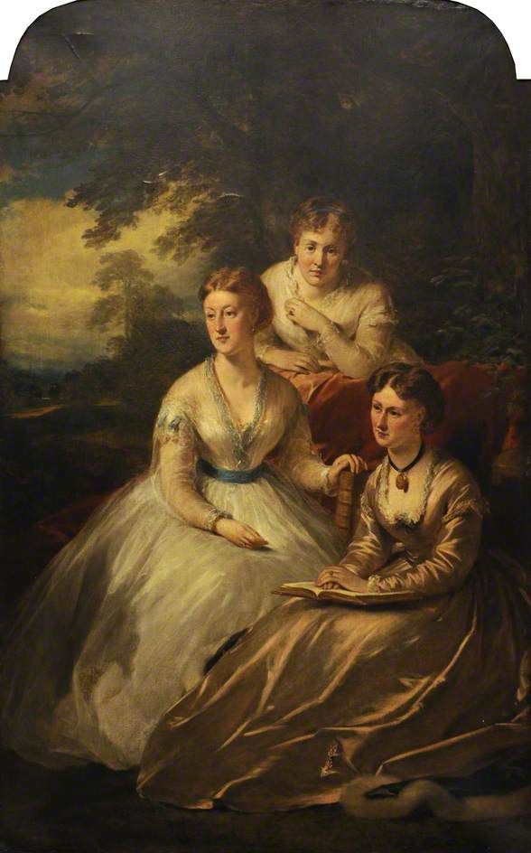 Get Paintings Reproductions The Sisters, 1868 by Daniel Macnee (1806 ...