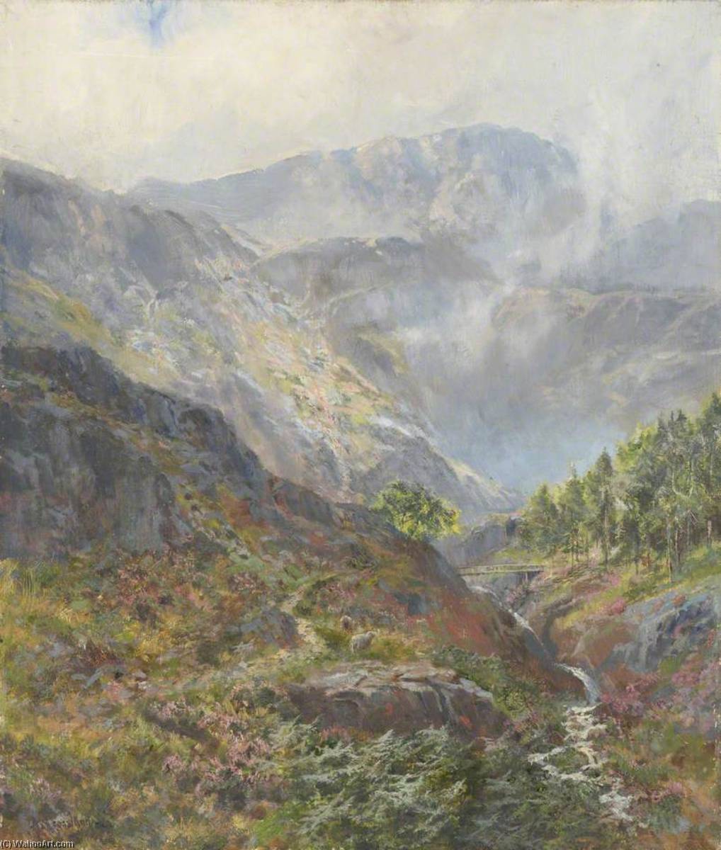 Commander Reproductions D'art Ghyll tilberthwaite de James Henry ...