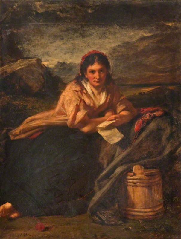 Purchase Oil Painting Replica The Letter by Daniel Macnee (1806-1882 ...
