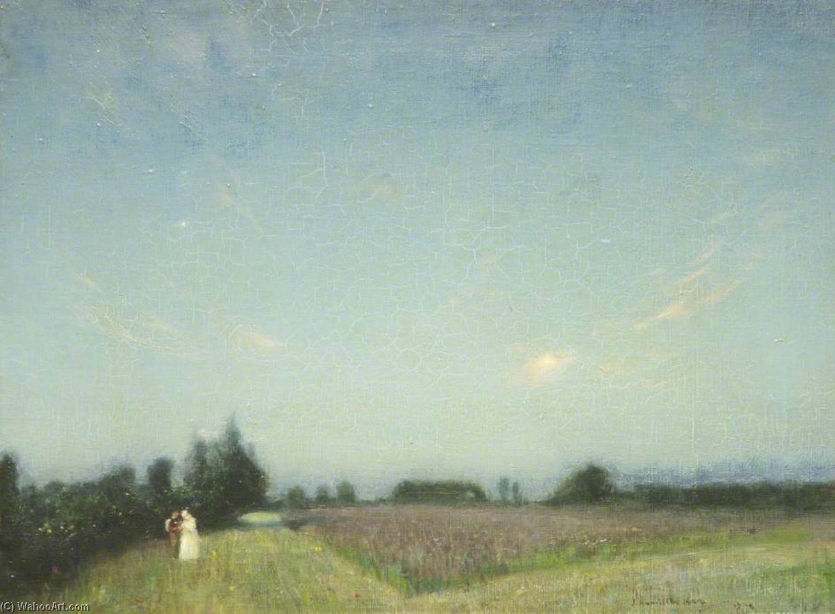 Buy Museum Art Reproductions The Lovers, 1908 by James Hamilton Hay ...