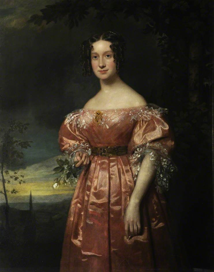 Paintings Reproductions Elizabeth Buchanan by John Graham Gilbert (1794 ...