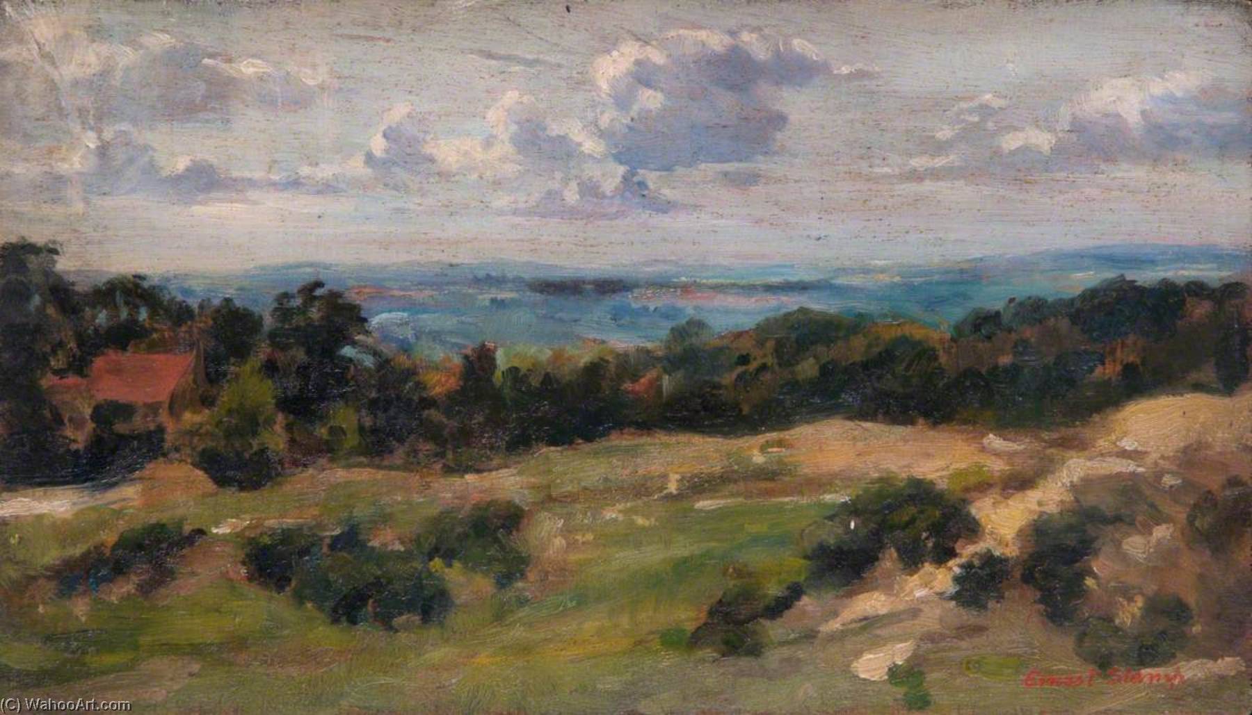 Get Paintings Reproductions Hampstead from Judges Walk, 1904 by Ernest ...
