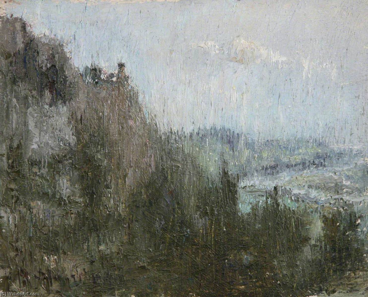 Order Artwork Replica Kinnoull Hill, Perth by Alexander Stuart Hill ...