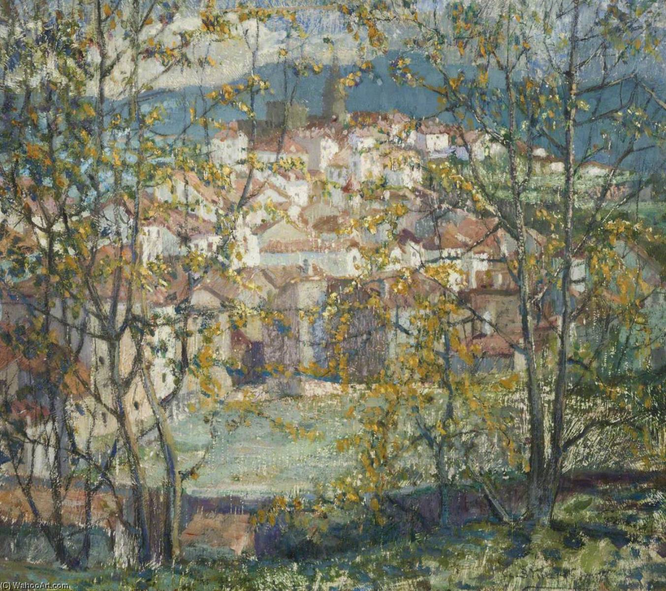 Get Art Reproductions Amalfi by Alexander Stuart Hill (1889-1948 ...