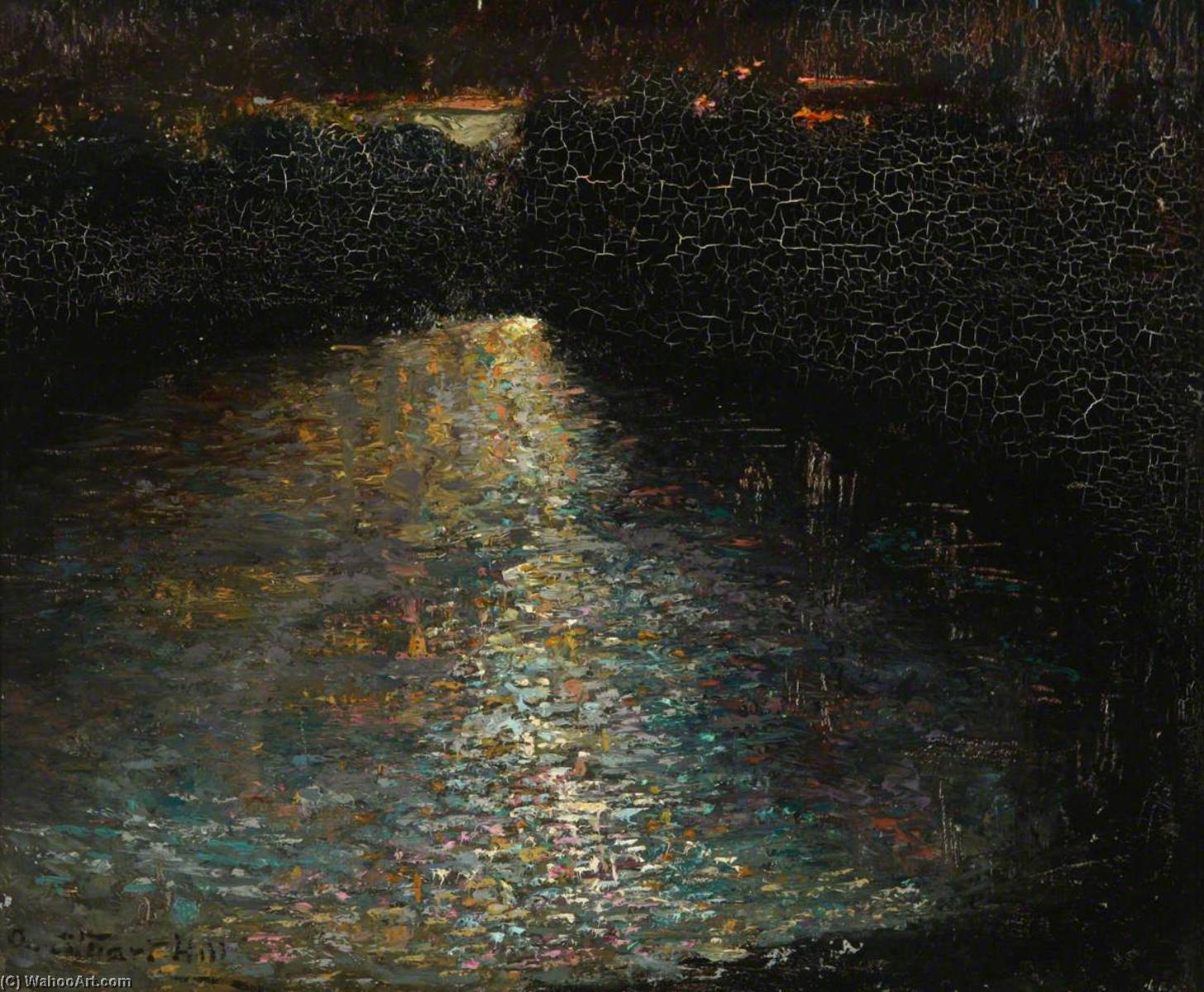 Purchase Oil Painting Replica The Tay in Sunshine by Alexander Stuart ...