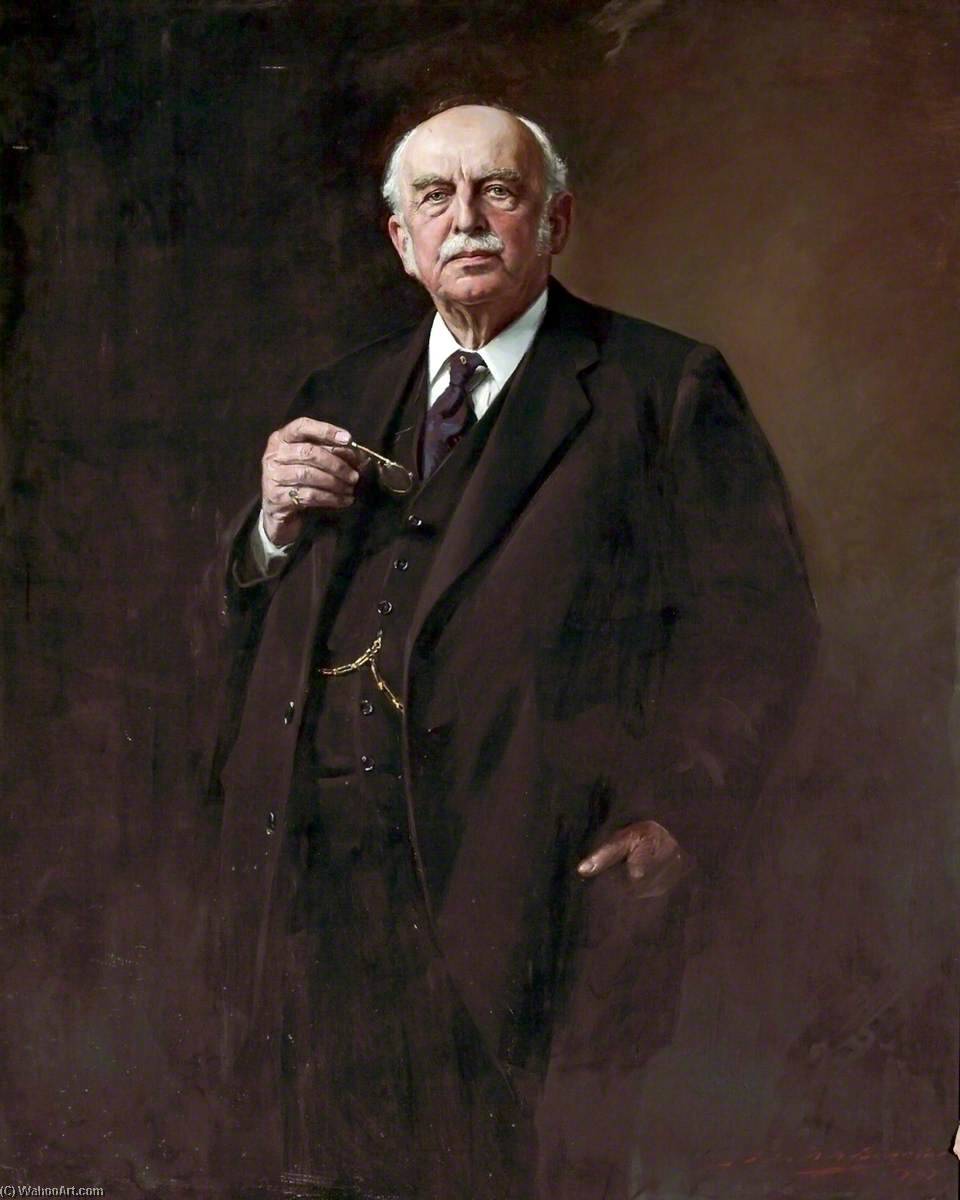 Paintings Reproductions The Late George Henry Cox, 1927 by John ...