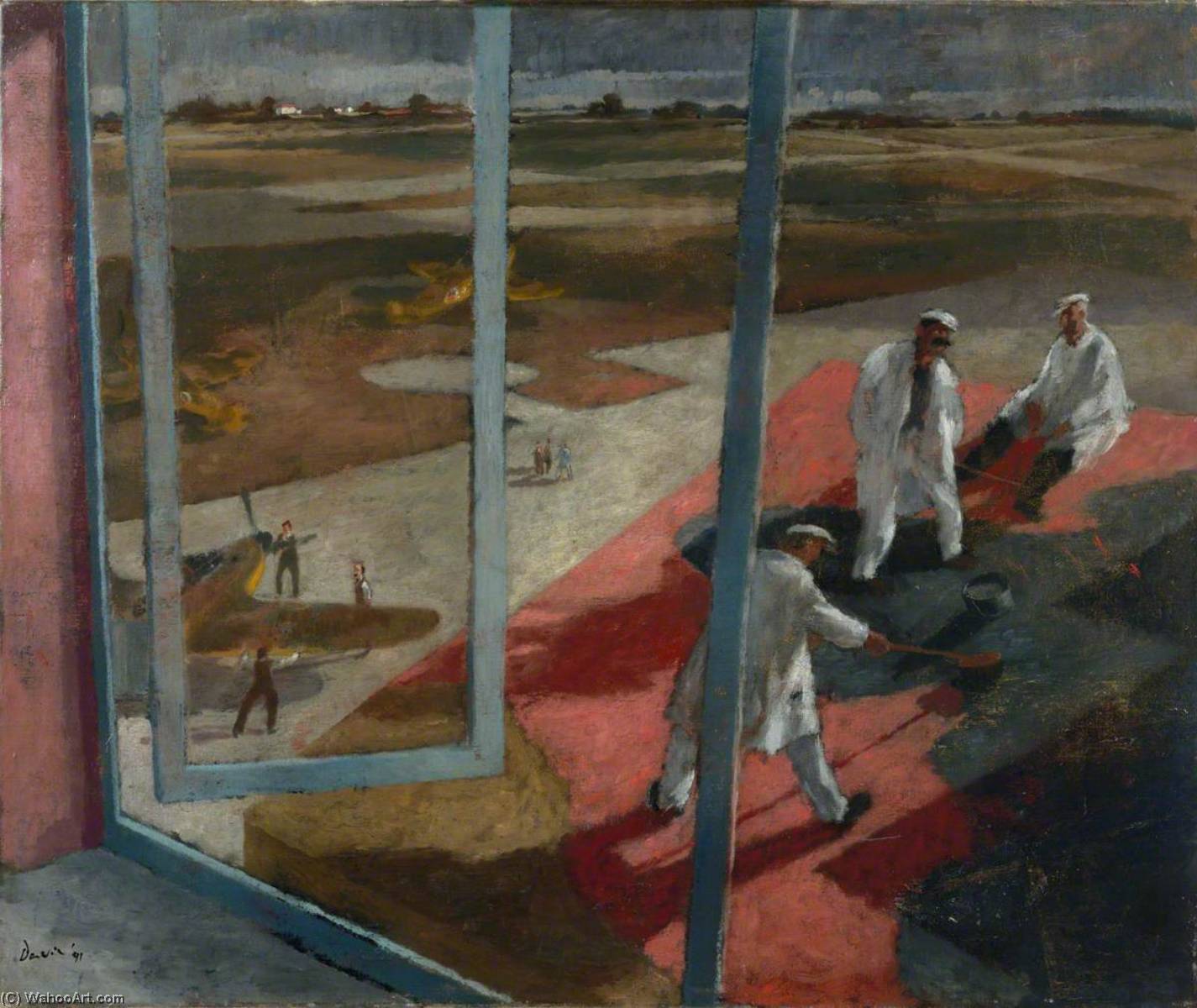 Compre Museu De Reproduções De Arte Camuflagem de um novo voo Shed ...