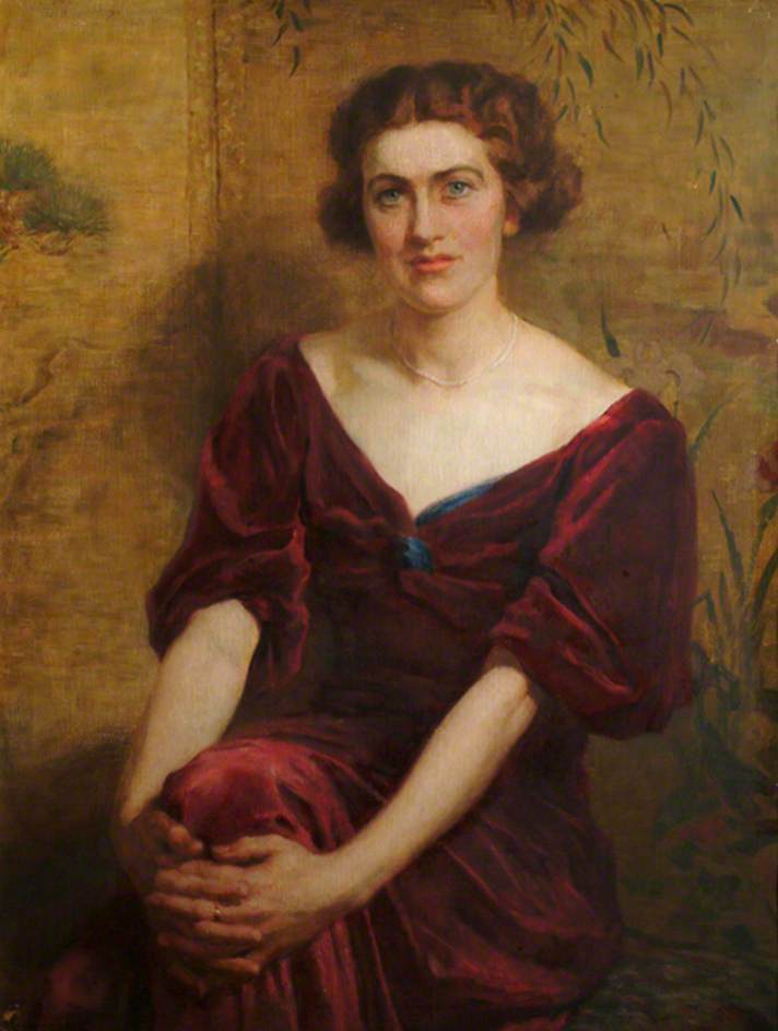 Order Artwork Replica Miss Peggy Wood, 1935 by Hugh Goldwin Riviere ...