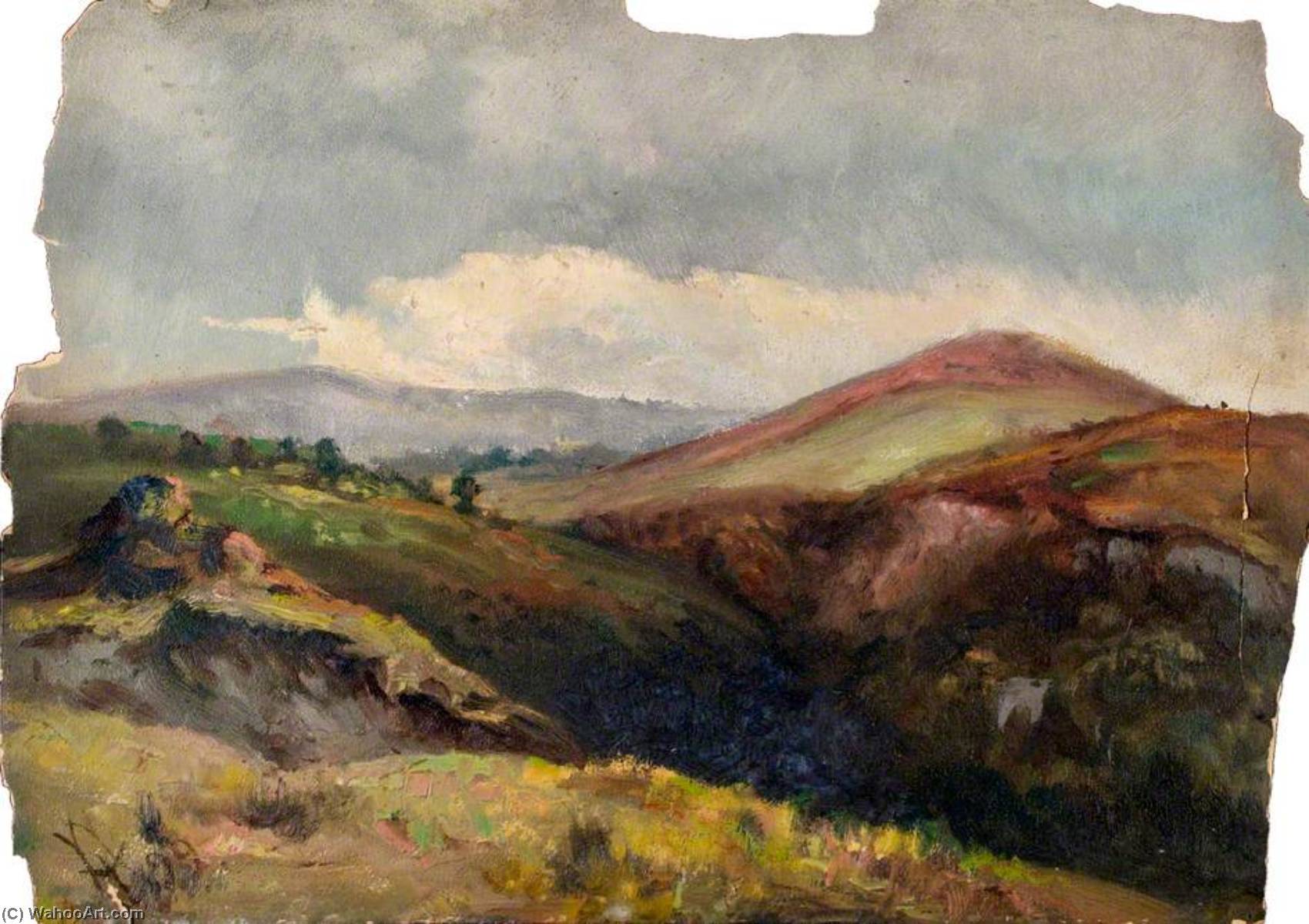 Purchase Oil Painting Replica Landscape with Hills, 1899 by William ...