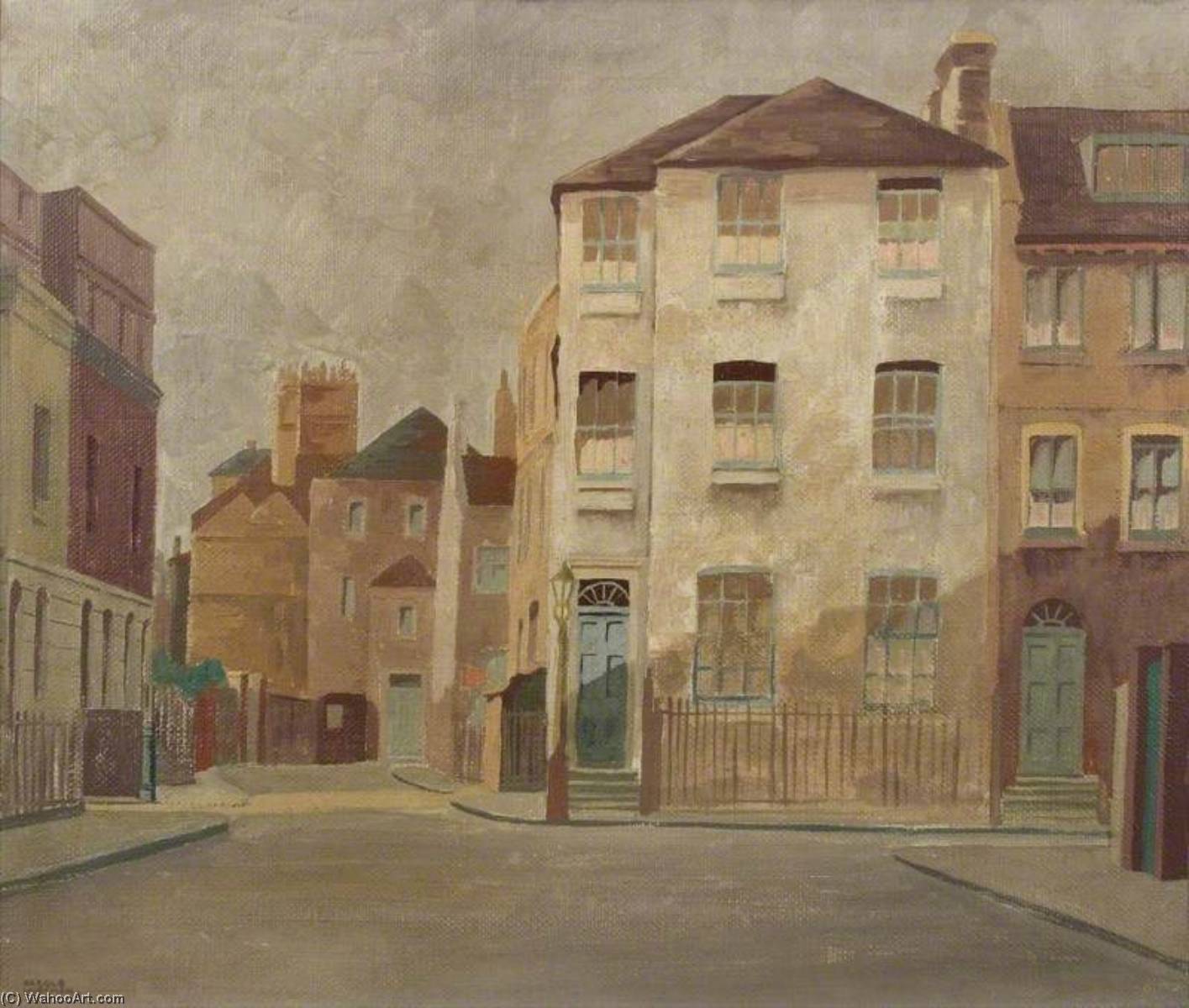 Get Paintings Reproductions Upper Cheyne Row, Chelsea, London, 1935 by ...