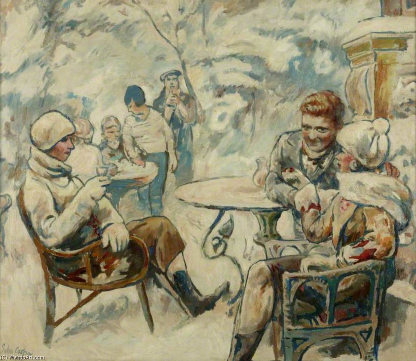 Reproductions D'art Alpine Love, 1930 de John Albert Cooper (1894-1943 ...