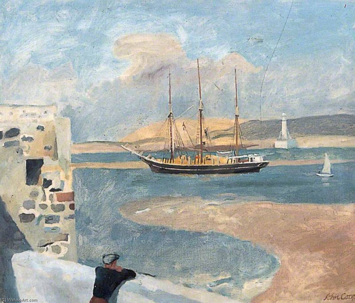 Buy Museum Art Reproductions The Anchorage by John Albert Cooper (1894 ...