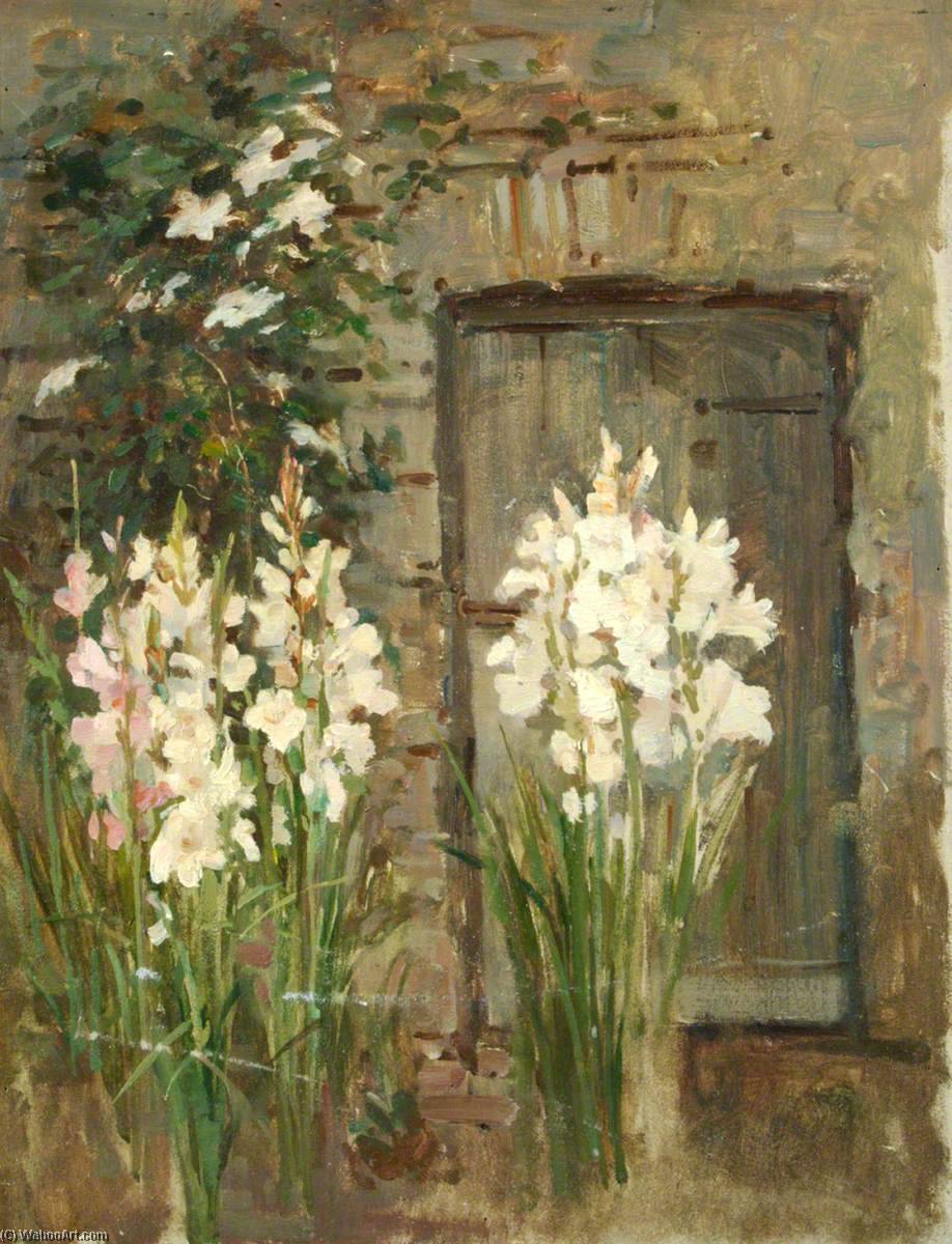 Get Art Reproductions Gladioli near a Door by Benjamin Haughton (1865 ...