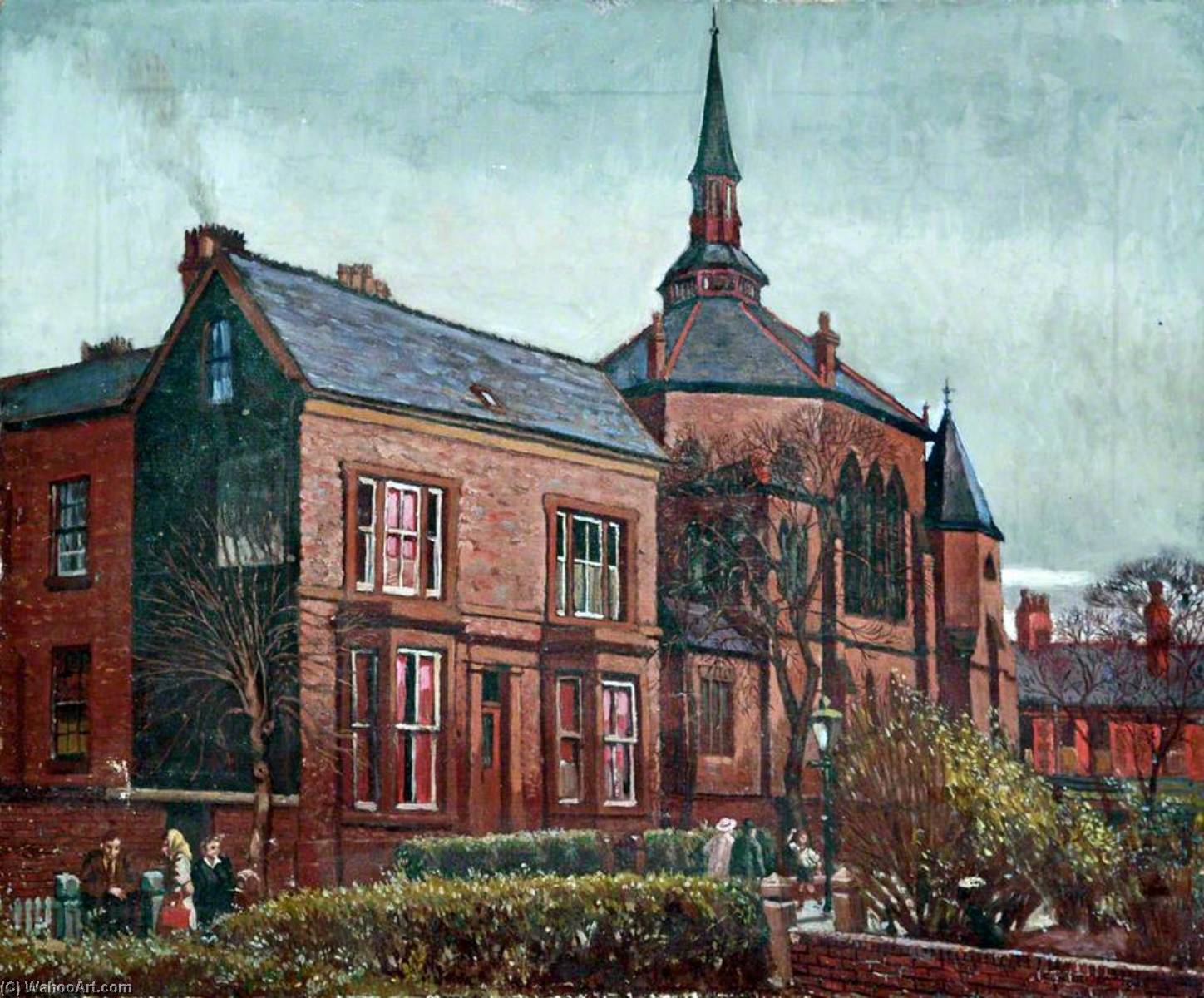 Tranmere Methodist Church, Wirral, 1948 by Charles William Oliver (1911 ...