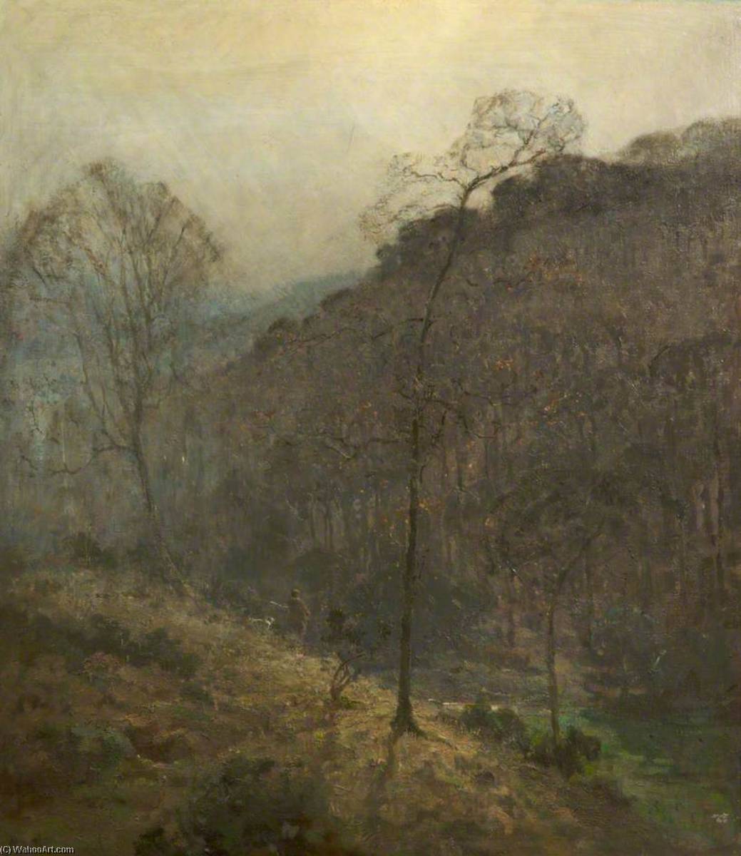 Buy Museum Art Reproductions Church Hill Wood by Benjamin Haughton ...