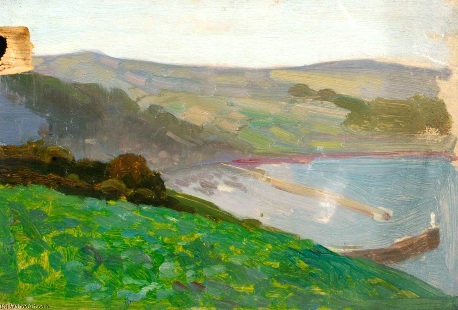 Get Paintings Reproductions Cornwall by Benjamin Haughton (1865-1924 ...