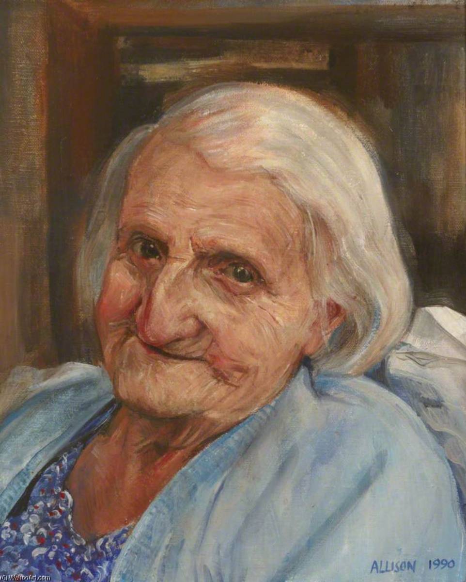 Emma Fry, 1990 by Jane Allison Jane Allison | ArtsDot.com