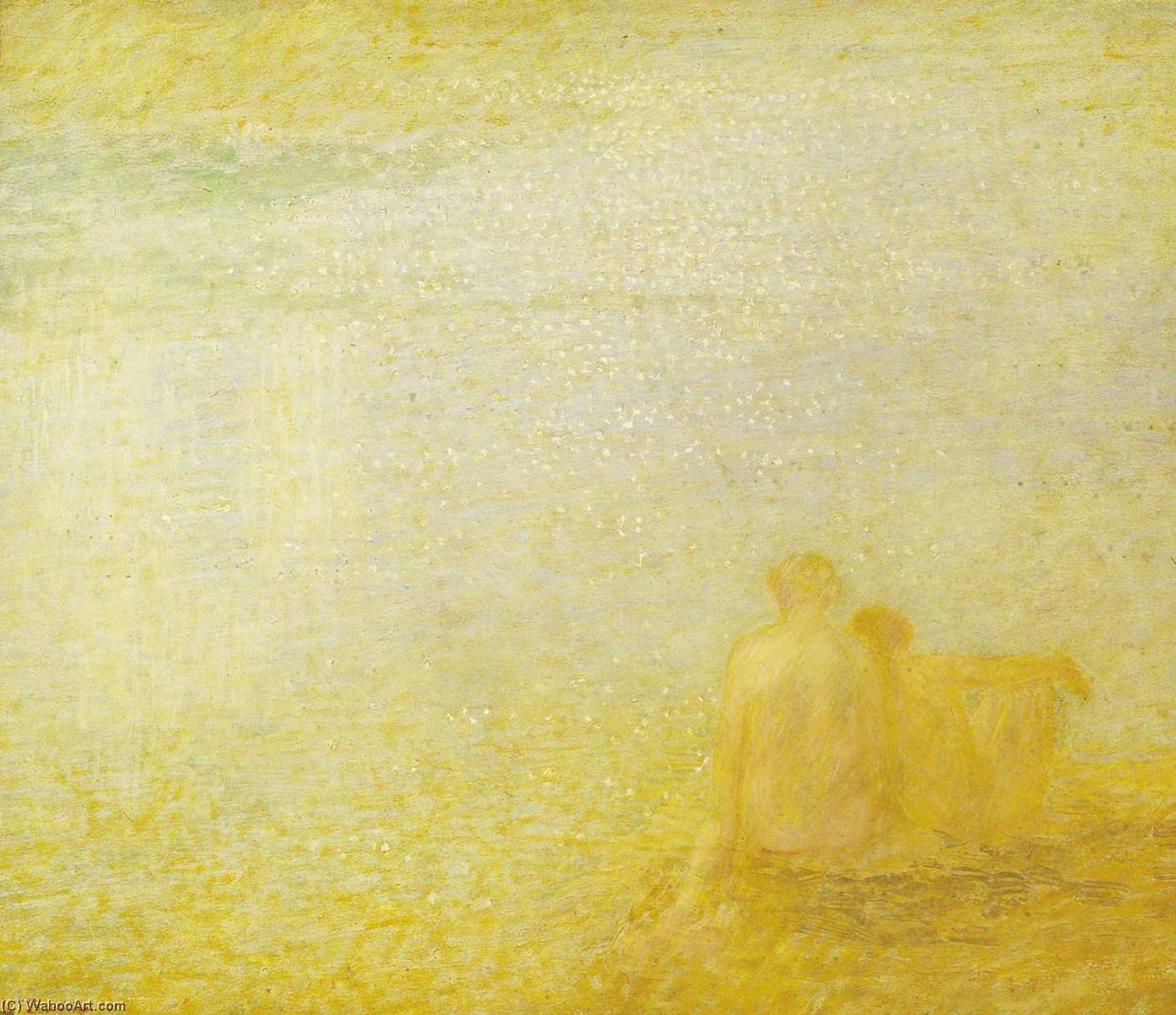 Get Paintings Reproductions Silver Seas, 1891 by William Shackleton ...