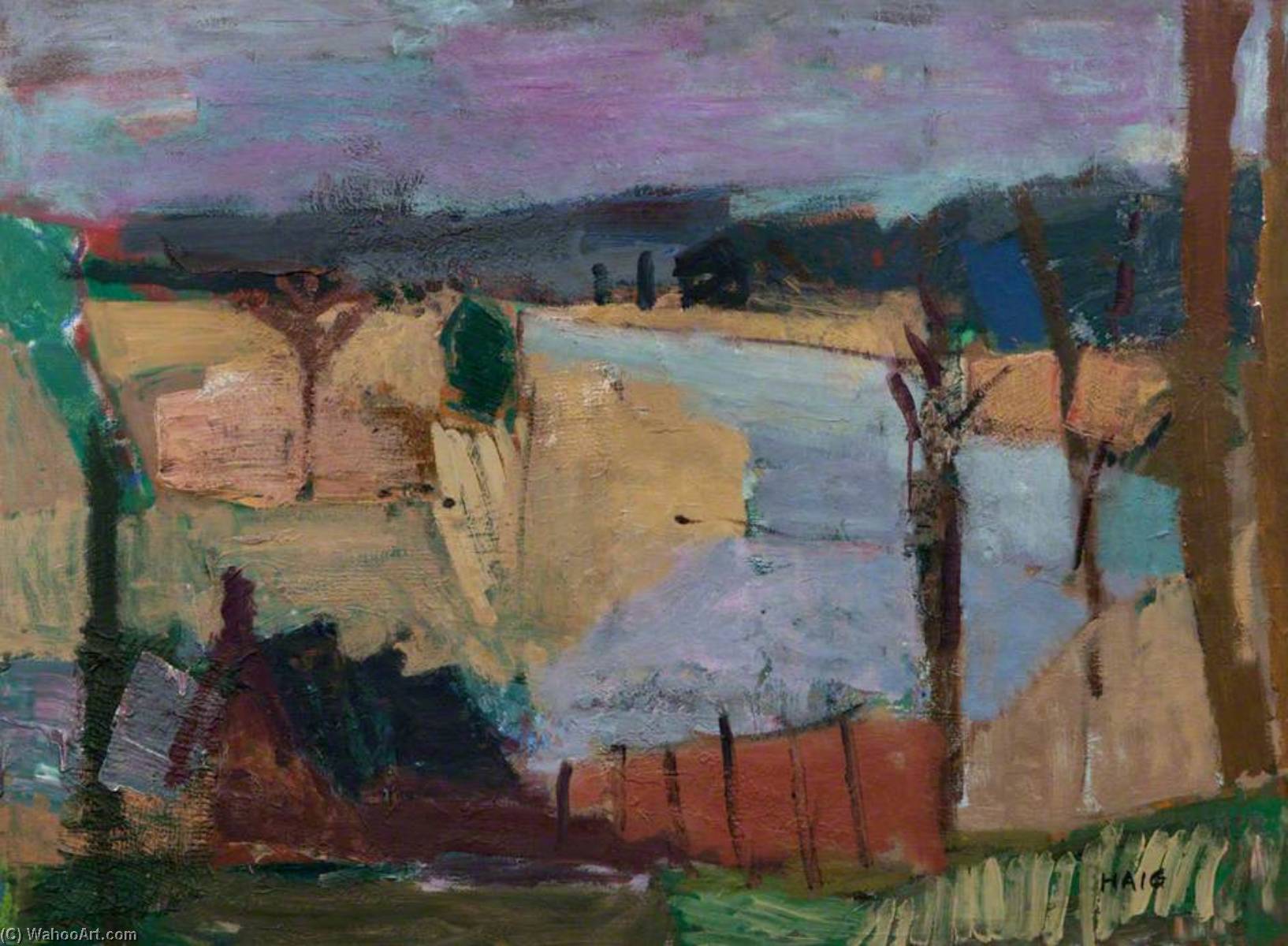 Tweed Valley de Clintmains de George Douglas Haig (1918-2009) George ...